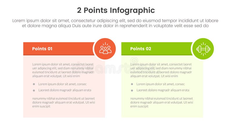 Versus or Compare and Comparison Concept for Infographic Template ...