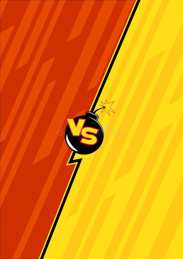 Versus Element Template 1 stock vector. Illustration of modern - 84064672