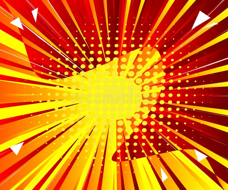 Versus, Fight Background in Flat Comics Style Design. Stock Vector ...