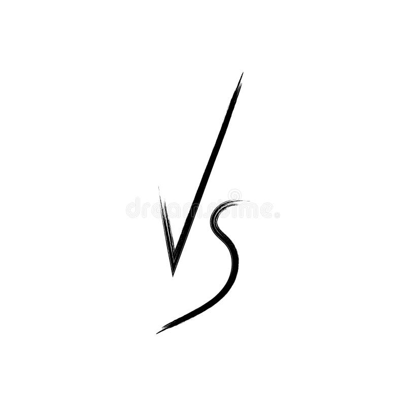 Versus icon, vs vector stock vector. Illustration of sign - 304066444