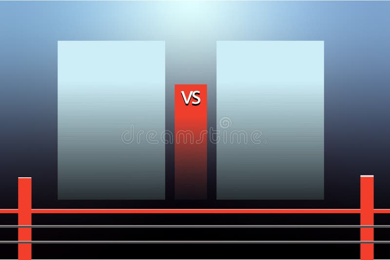 Versus Screen. Background for Battle or Competition. Stock Vector ...