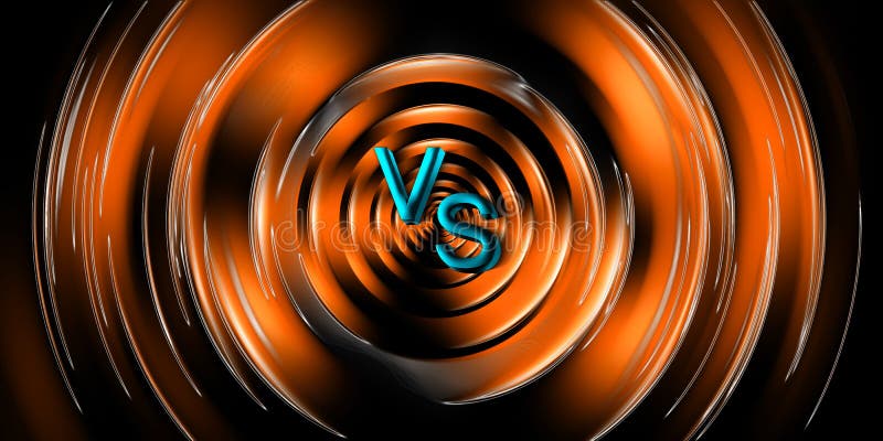 Versus Screen Design Background for Fight Competition. Battle Vs Match ...