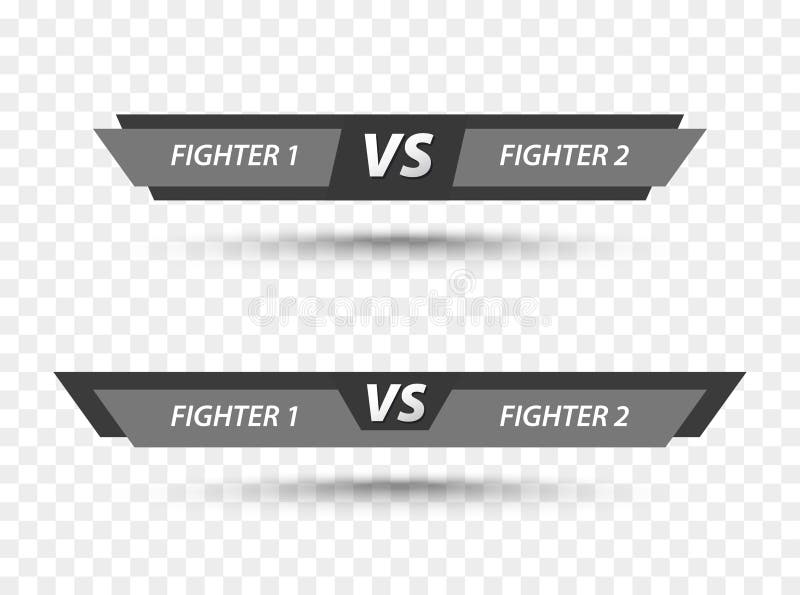 Scoreboard Versus Team a Vs Team B for Sport Lower Third with Time and ...