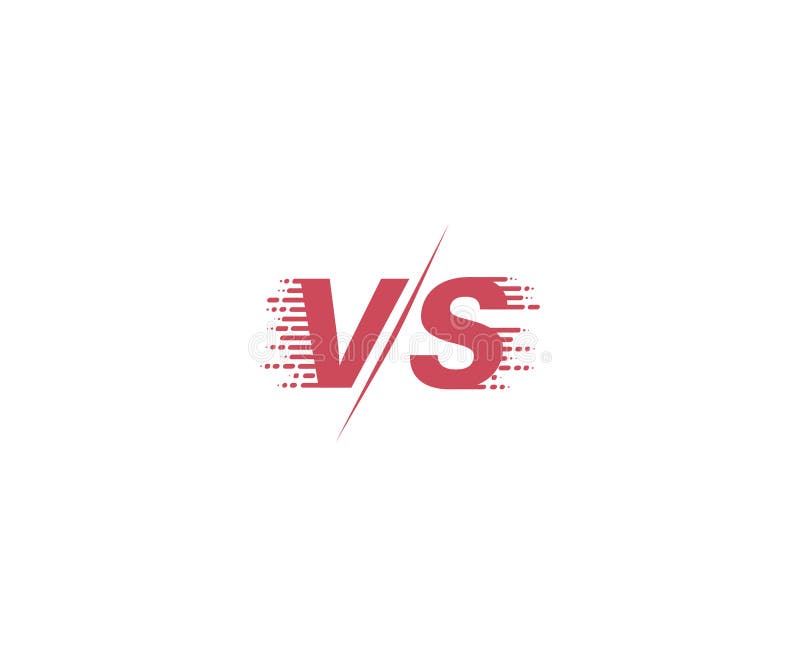Versus Style Illustration. VS Symbol. Battle Headline Template. Flat ...