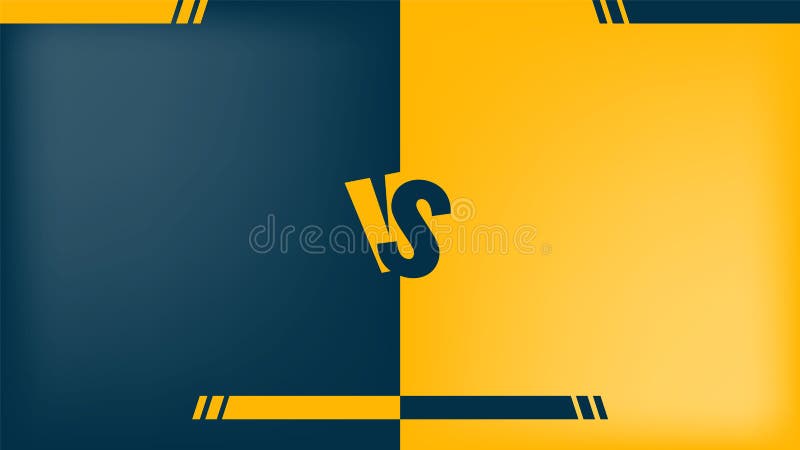 Versus Vector Background for Battle or Competition Concept Template ...