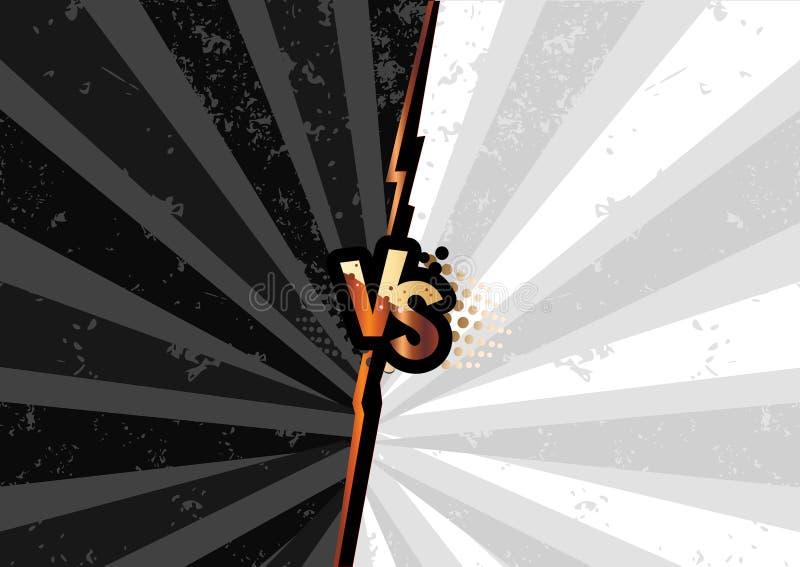 Versus . Vs Battle - Banner Stock Vector - Illustration of game, duel ...
