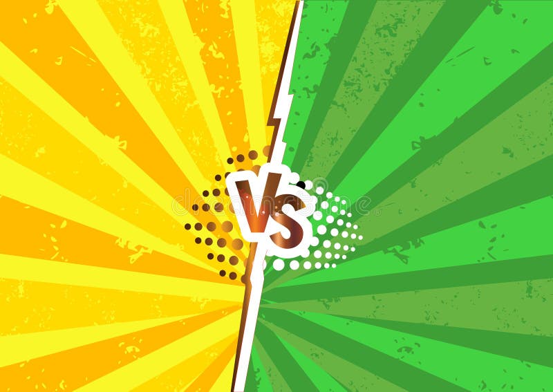 Versus . Vs Battle - Banner Stock Vector - Illustration of competitive ...