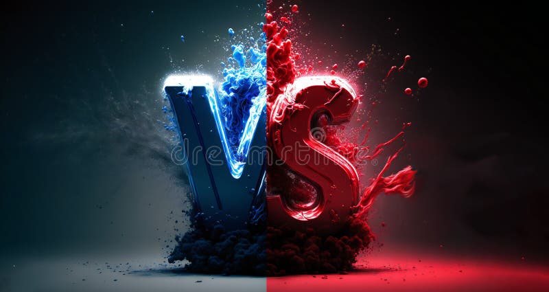 Vs Background Vertical Stock Illustrations – 63 Vs Background Vertical ...