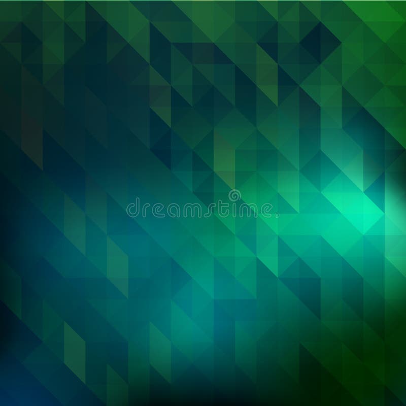 Vert de triangle illustration de vecteur. Illustration du conception ...