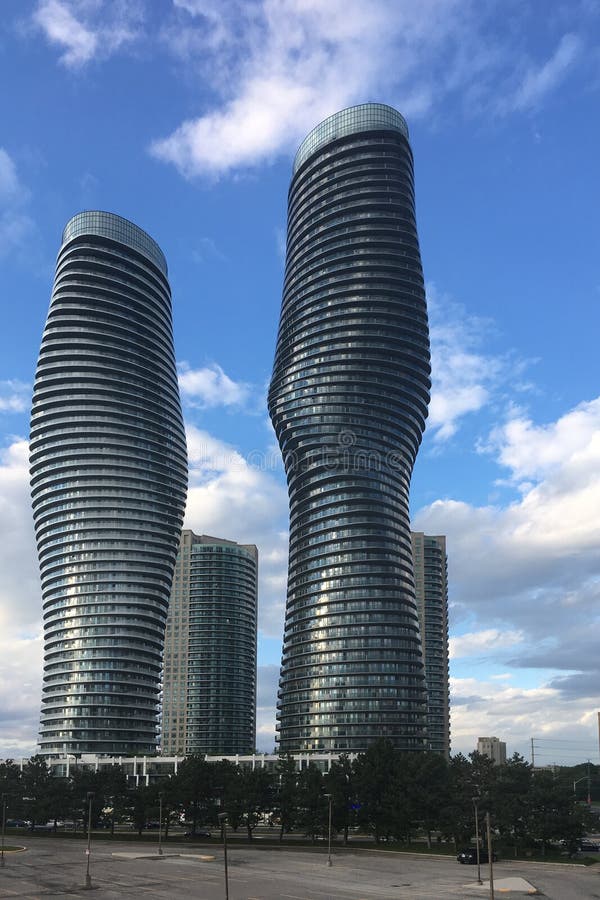 Vertical of the Absolute World Condominiums, Mississauga, Canada ...