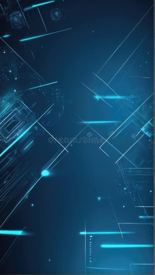 Vertical Abstract Backgrounds on a Digital Theme Stock Illustration ...
