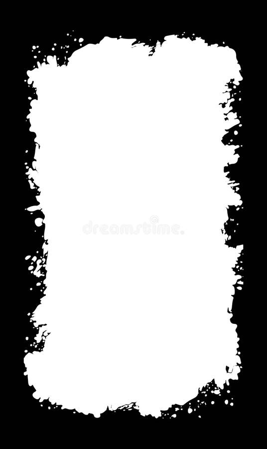 Vertical Abstract Black Rustic Rough Frame Background Vintage Retro ...