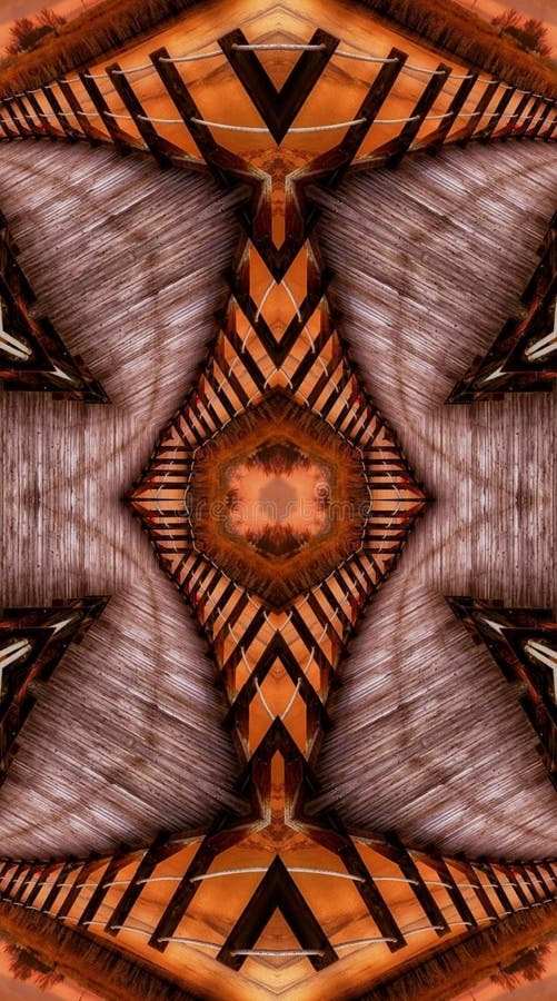 A Vertical Abstract Illustration Stock Illustration - Illustration of ...