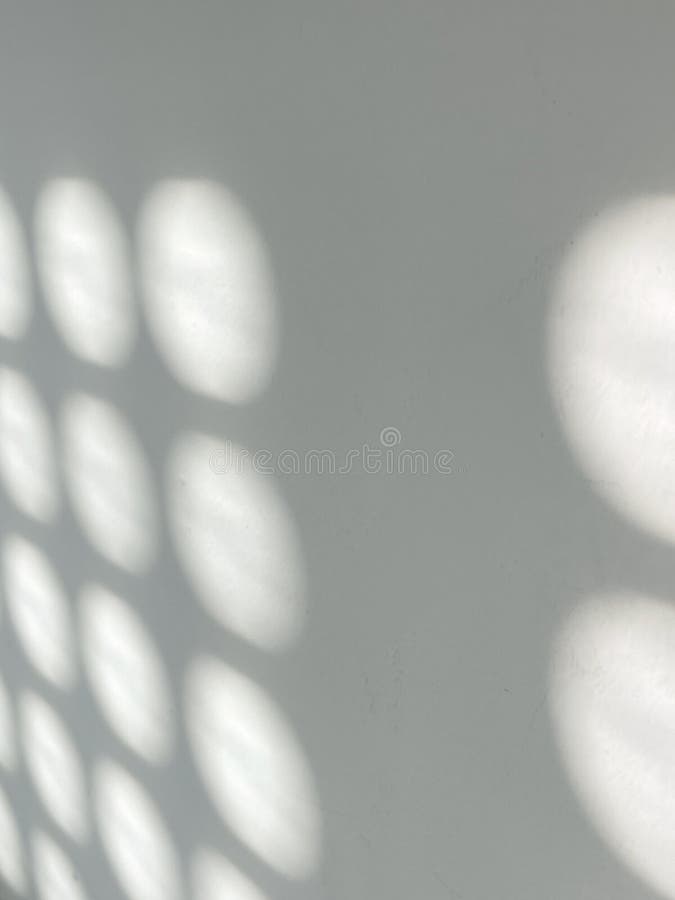 Vertical Abstract Shadows on White Wall with Soft Light Texture ...