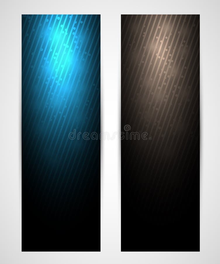 Vertical Abstract Web Banners Stock Vector - Illustration of circle ...