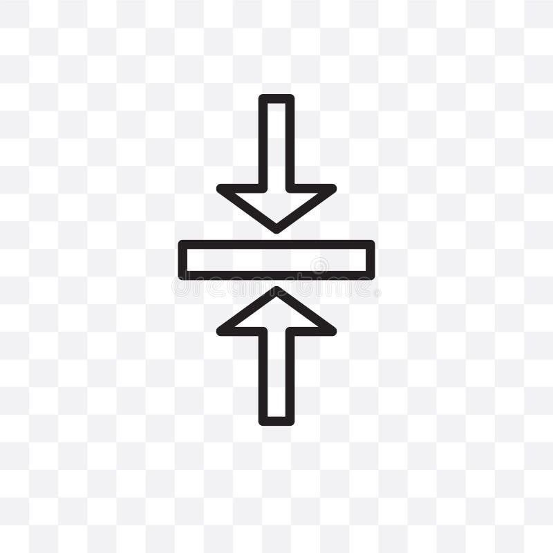 Vertical Alignment Icon Vector Isolated on White Background, Log Stock ... Vertical Alignment Icon Vector Isolated on White Background, Log Stock ...