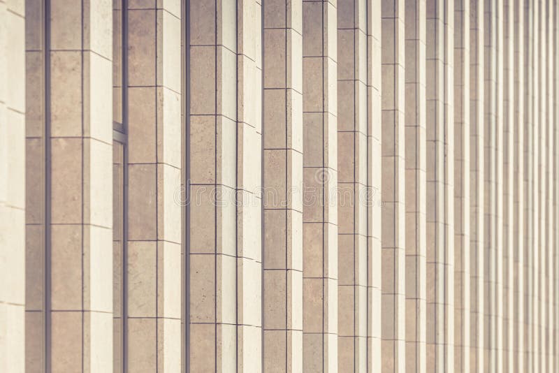 Vertical Architecture Elements of a Modern Building As Background Stock ...