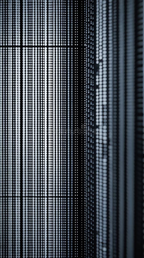 Vertical Dot Matrix Pattern Fading into a Textured Wallpaper Backdrop ...