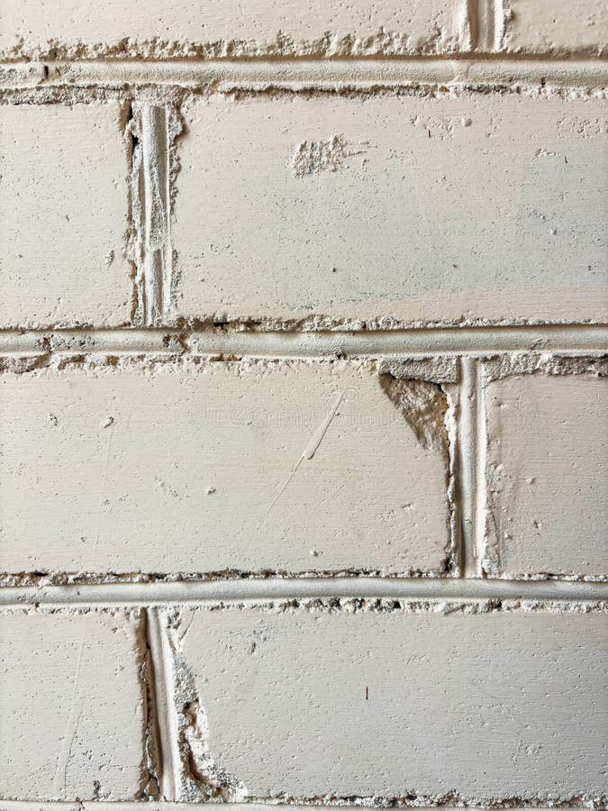 Vertical Background with Old Brick Wall Pattern Stock Photo - Image of ...