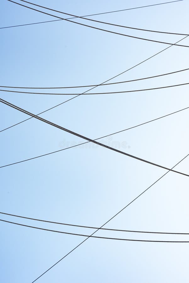 Vertical Background from Rigging Rope System Stock Image - Image of ...