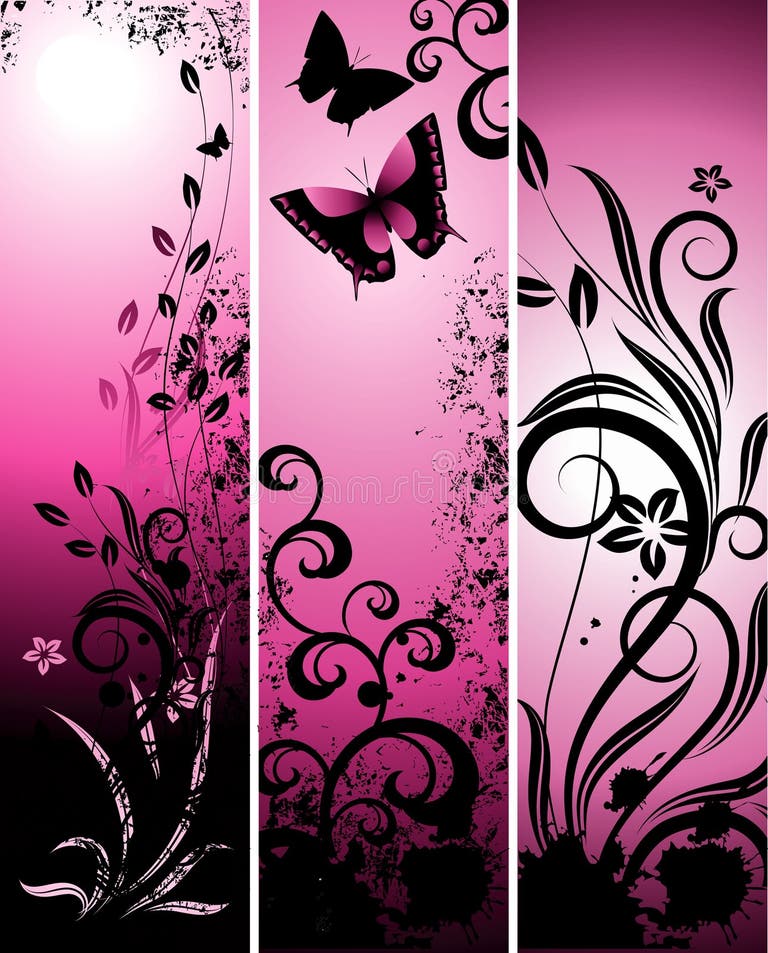 Gothic Vertical Night Banners Stock Illustrations – 31 Gothic Vertical ...