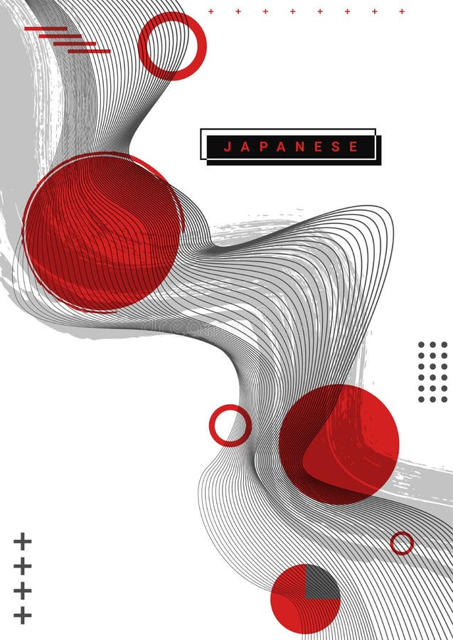 Vertical Banners Set in Modern Asian Style Stock Vector - Illustration ...