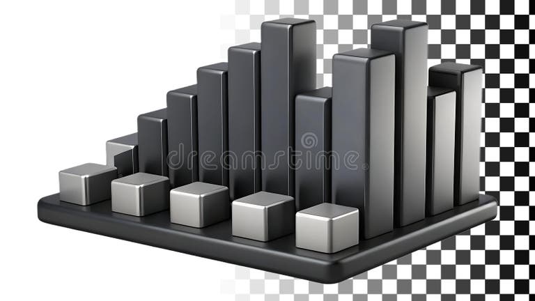 Vertical Bar Chart, Data Visualization, Graph for Statistics and Analysis Png Transparent Image ...