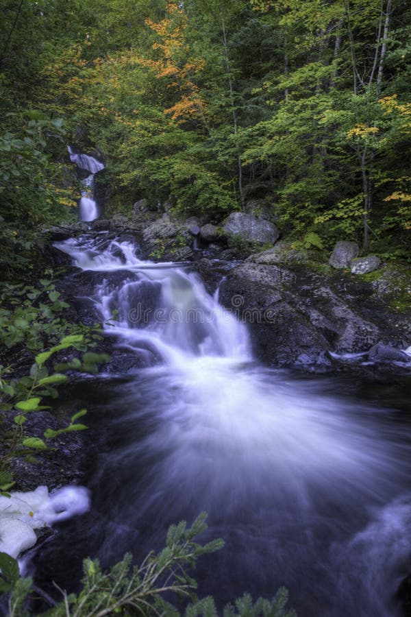 Vertical of Beaver Falls in Ontario, Canada Stock Image - Image of ...