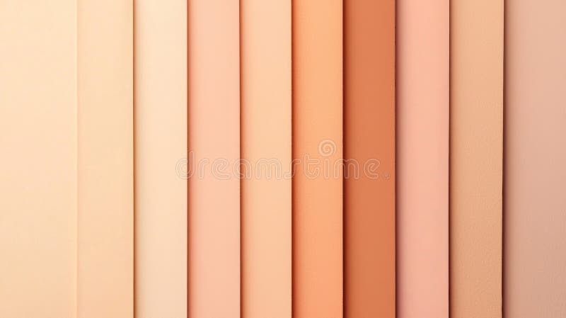 Vertical Beige and Orange Gradient Color Palette Showing Various Hues ...