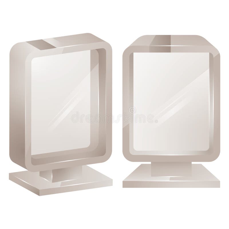 Vertical Billboard. Vector Illustration Decorative Design Stock ...