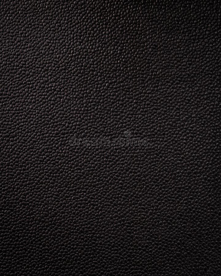 Vertical Black Leather Texture. Synthetic Material Background in Rough ...