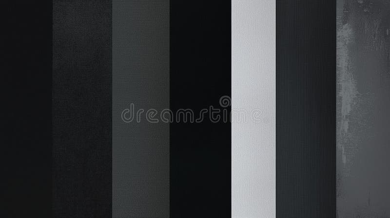 Vertical Black To Grey Striped Textures Contrasting Shades with Rough ...