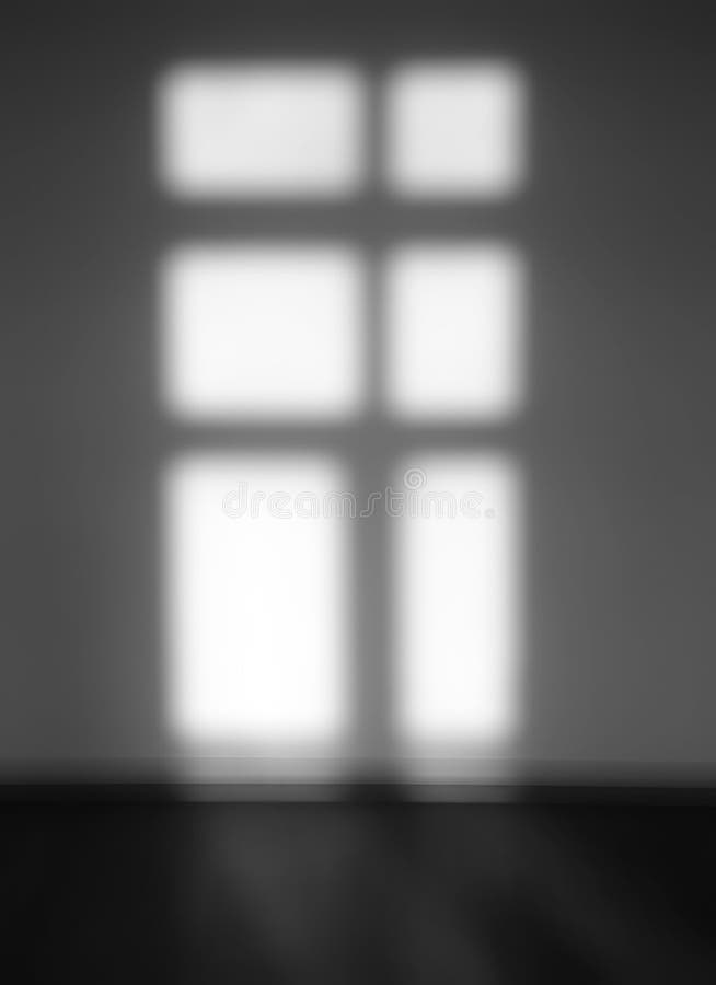 Vertical Black and White Window Light and Shadow Abstraction Bac Stock ...