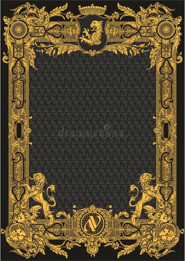 Vertical Monogram Stock Illustrations – 667 Vertical Monogram Stock ...