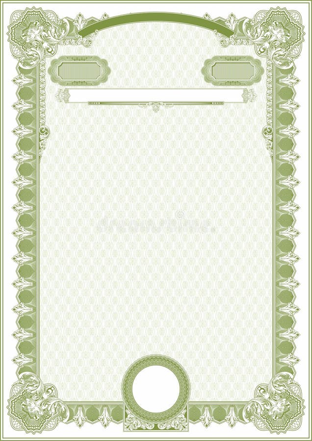 Vertical Blank for Creating Certificates and Other Securities with ... Vertical Blank for Creating Certificates and Other Securities with ...