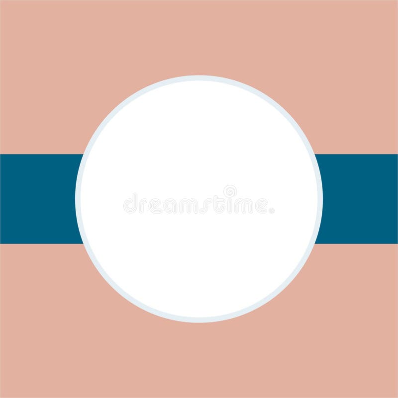 Vertical Blank Frame Illustration Minimal Creative Design for Text ...