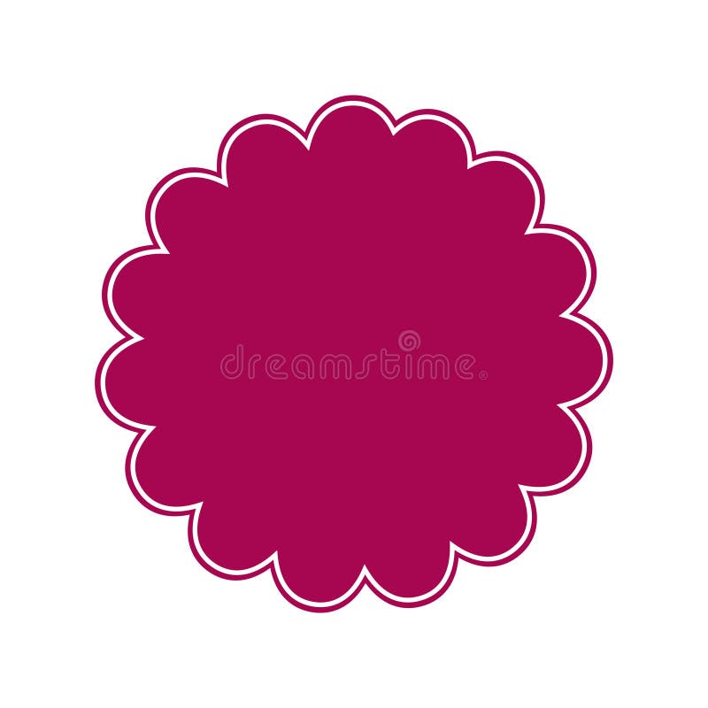 Vertical Blank Frame Illustration Minimal Creative Design for Text ...