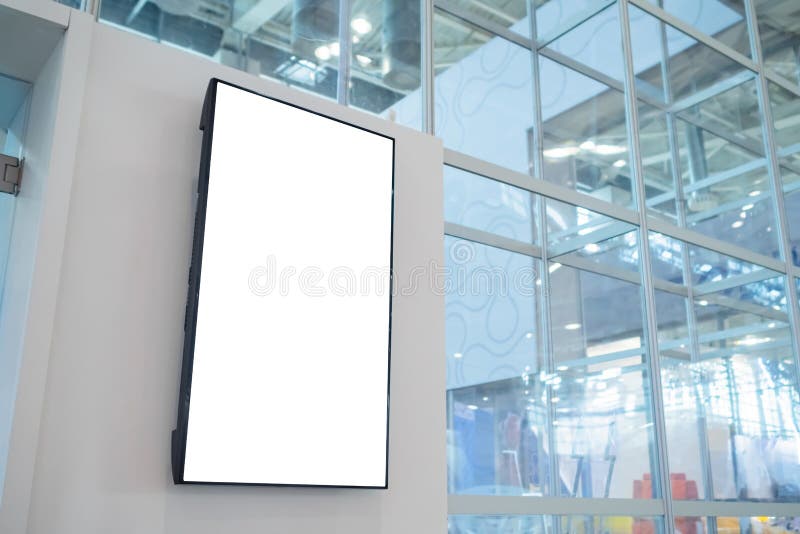 Vertical Blank White Display Wall at Exhibition - White Screen Concept ...