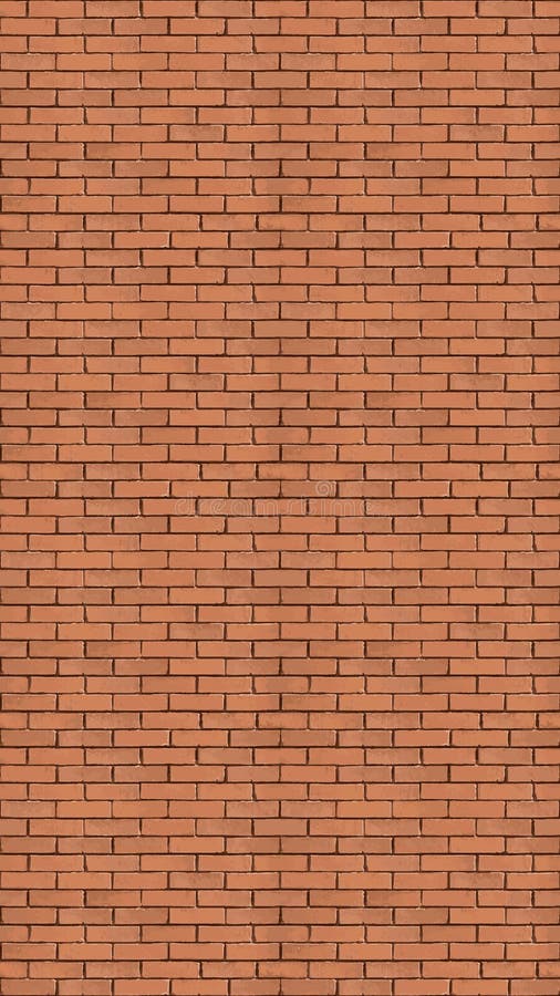 Vertical Brick Wall Background. Stock Image - Image of exterior, pieces ...