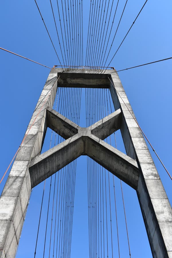 Vertical Bridge stock photo. Image of standing, outside - 93242748