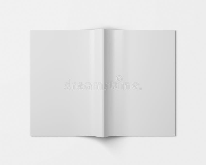 A4 Vertical Brochure, Magazine, Catalog, Mockup 3D Rendering Stock ...