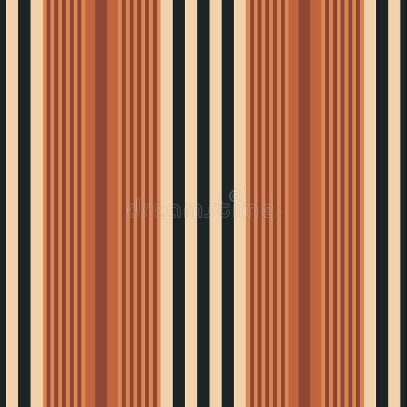 Vertical Brown and Beige Stripes Print Vector Stock Vector ...