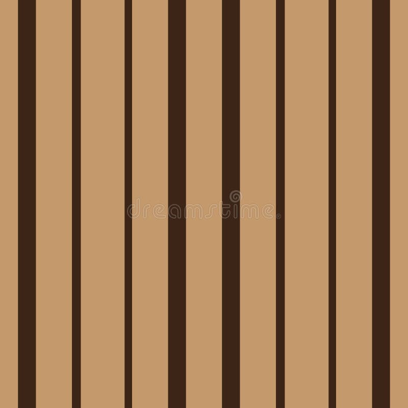 Vertical Brown Stripes Seamless Print Vector Stock Vector ...