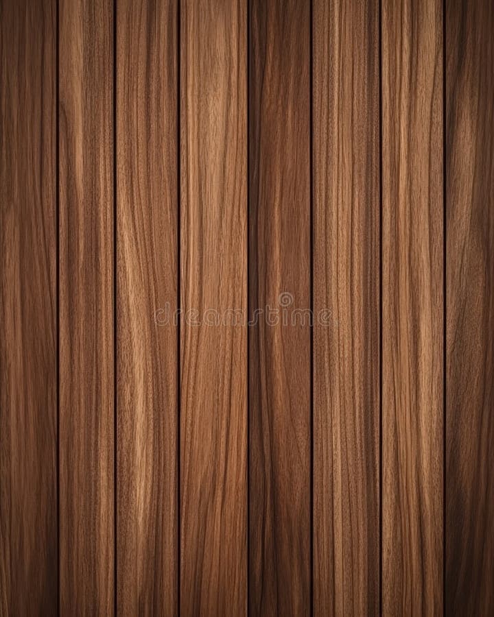 Vertical Brown Wood Plank Texture Background with Natural Grain Patterns and Subtle Variations ...