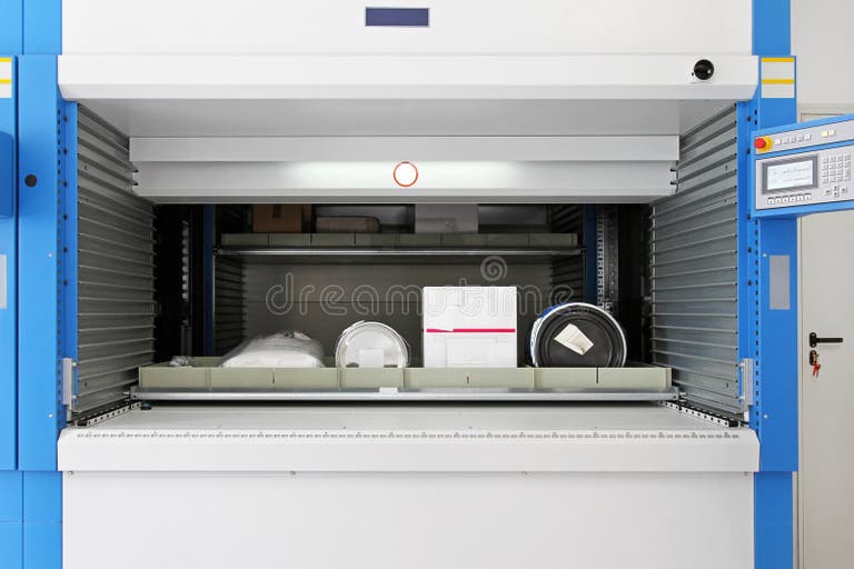 Vertical carousel tray stock photo. Image of industrial - 22436590