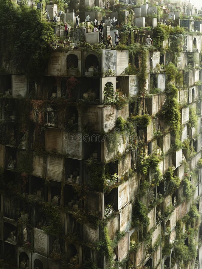 Vertical Cemetery Integrated into a Skyscraper Features Multiple Levels ...