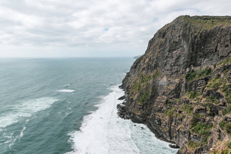Vertical Cliff from Lookout Stock Photo - Image of vacation, stone ...
