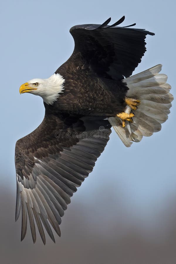 440 Bald Eagle Flying Close Up Stock Photos - Free & Royalty-Free Stock ...