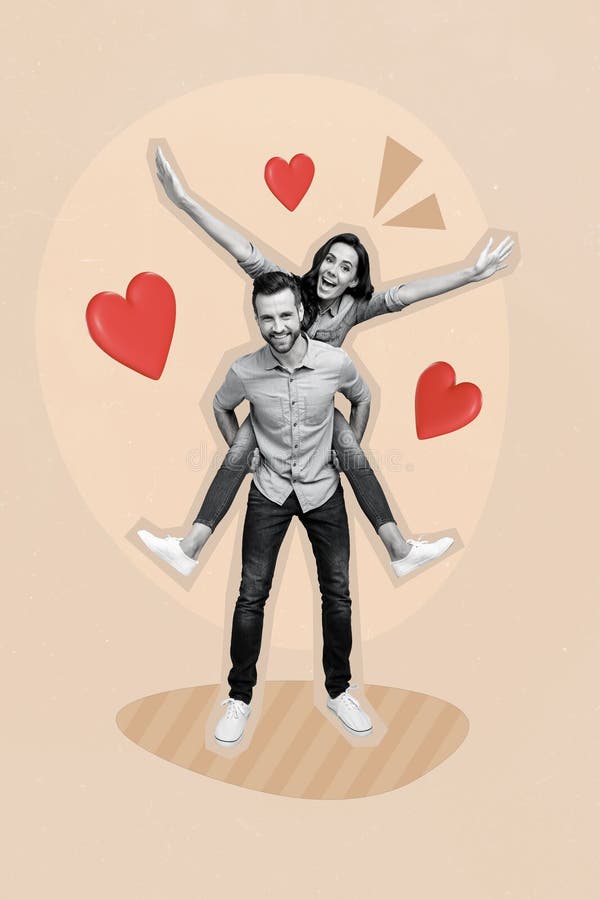 Vertical Collage Two People Just Married Spouses Celebrate Wedding Nice ... Vertical Collage Two People Just Married Spouses Celebrate Wedding Nice ...