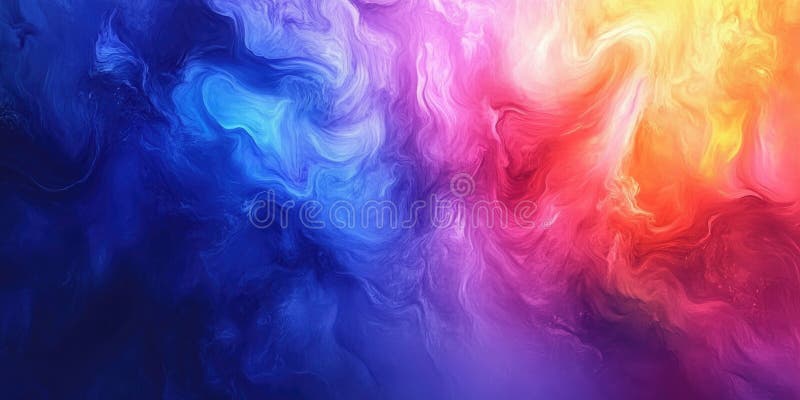 Vertical Color Spectrum: Abstract Texture with Flowing Lines in a ...